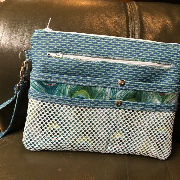 Purse Organizer, PDF Sewing Pattern, Instant Download, Zipper Pouch ...