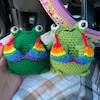 Crochet Saggy Boob Frog With Big Booty Made to Order Amigurumi Plushie ...