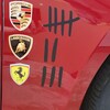 Custom Made Genuine Vinyl Stickers Decals 3 and 5 Frog Sticker ...
