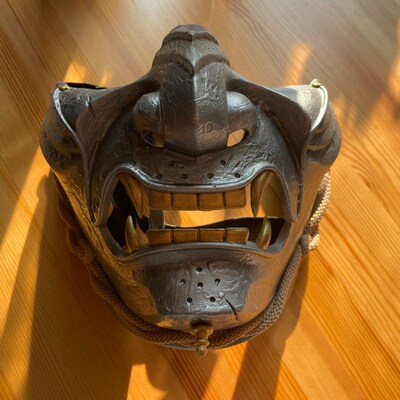 Ghost of Tsushima Mask . Menpo Demon Mask - Etsy