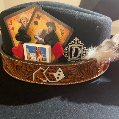 Hat Band Matchbook. Hat Band Accessory. Cowboy Matchbook for Hat ...