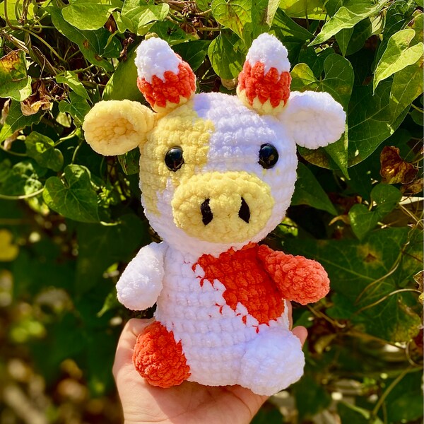 Cow Crochet Pattern - Etsy