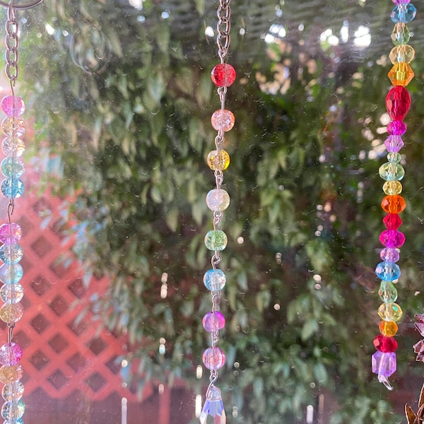 45mm AB Flower Disc Sun Catcher Prisms for Windows | DIY Bulk ...