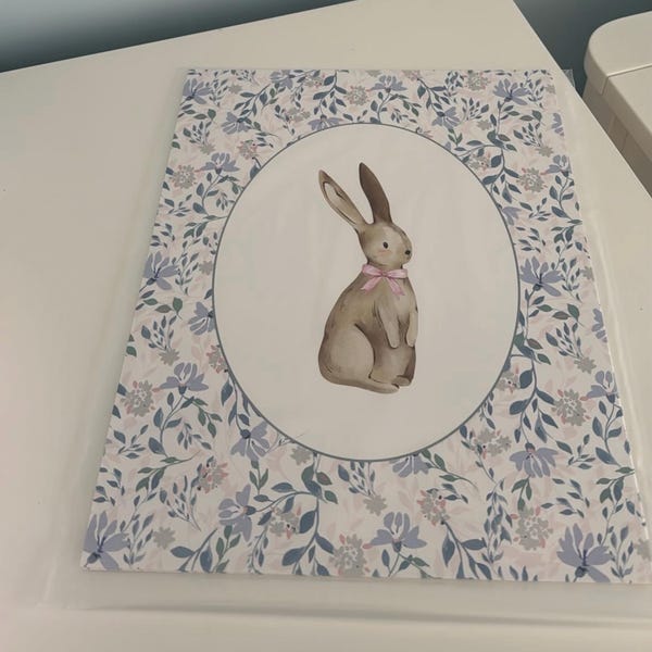 Peter Rabbit Nursery Decor, Vintage Peter Rabbit Print, Gender Neutral ...