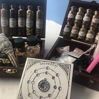 TRAVEL WITCHCRAFT KIT Travel Altar Kit Potion Making Kit Travel ...