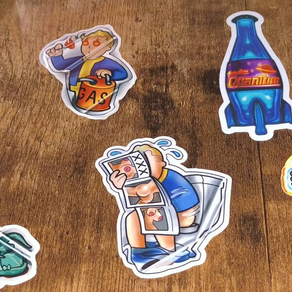 Fallout Tattoo Flash Print - Etsy