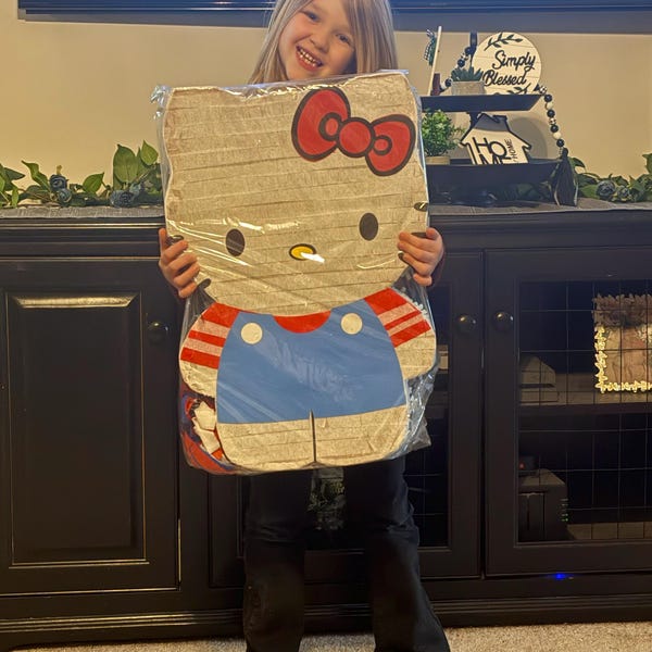 Cute Kitty Full Body Pinata - Etsy