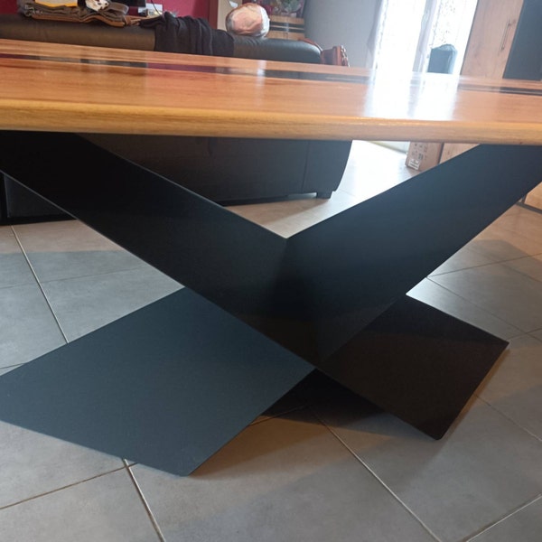 TABLE FRAME RAU With Reinforcement Frame, Table Leg, Dining Table Frame ...