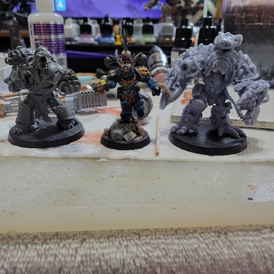 Siren With Trident From dark Sea Legends by Great Grimoire Miniatures ...