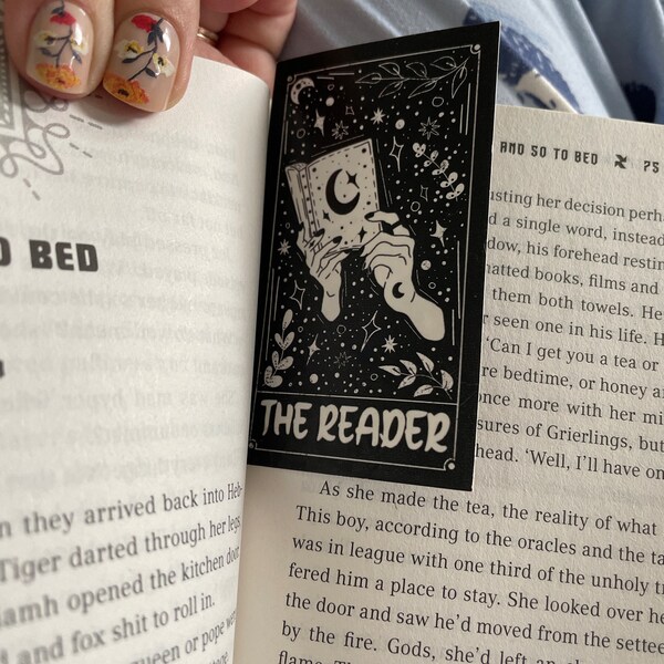 The Reader MINI Bookmark - Etsy