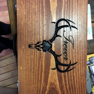 Custom Wood Gun Case Wood Pistol Case Lockable Gun Storage | Etsy