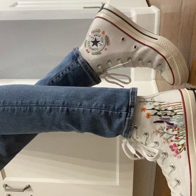 Flower Mint Converse Custom/gift for Kid/converse Chuck Taylor 1970s ...