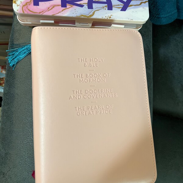 Brown Regular Size LDS Triple Combination Leather Scripture Cover, LDS ...