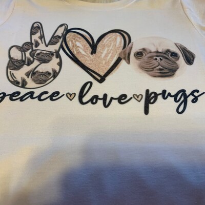 Peace Love Jack Sublimation Print Ready to Transfer - Etsy
