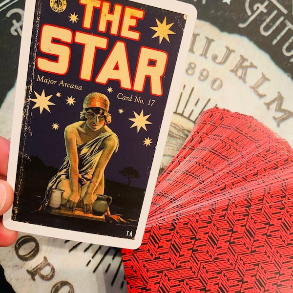The Pulp Tarot -- Full Tarot Deck! - Etsy