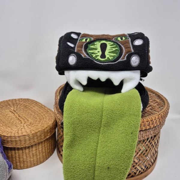 Mimic Plush and Pouch Sewing Pattern .pdf Tutorial Monster Chest ...