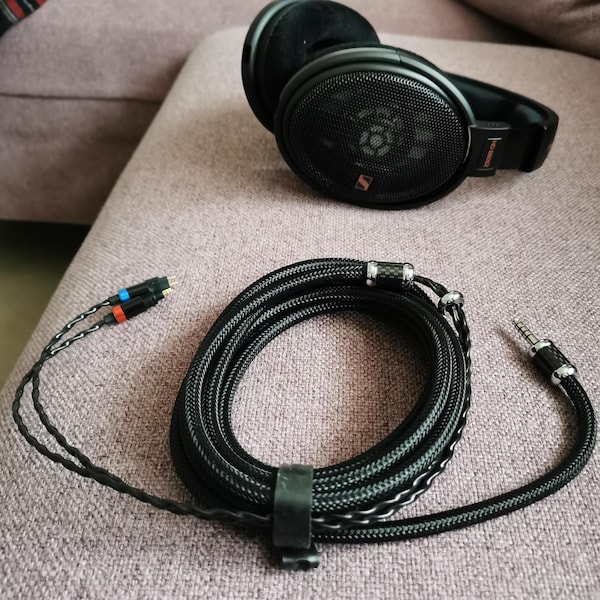 Sennheiser Hd6xx/hd600/hd650/hd660s - Custom Length - Custom Connectors ...
