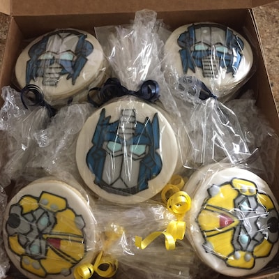Transformers Cookies - Etsy