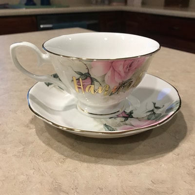 Tea Cup Personalized Tea Cup Custom Tea Cup Tea Lover Gift Teacup Gift ...