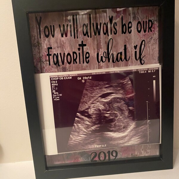 Memorial Shadow Box, Picture Shadowbox, Custom Memorial Gift, Memorial ...