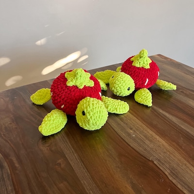 Happy Turtle Pattern Crochet PDF Download Beginner Friendly Amigurumi ...