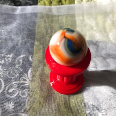 Red Hybrid Cat Eye Marble .6 Game Marbles - Etsy