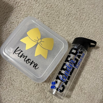 Personalized Cheer Bow Case, Cheerleader Bow Case, Cheer Bow Box, Cheer ...