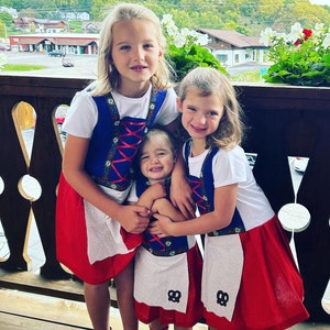 Baby/toddler/child's Norwegian Bunad Dress With Bonnet SHORT SLEEVE - Etsy