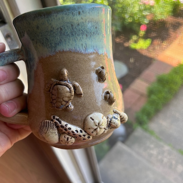 Made to Order: Sea Turtle Mug (1 Mug) - Etsy