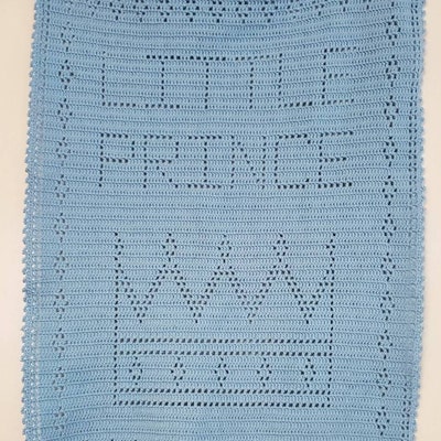 Crochet Blanket Pattern Monogram Blanket PDF, Personalised, Initials ...