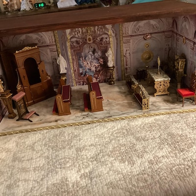 Roombox 1:12 Scale Ready as a Gift,dollhouse Miniature Room Box, Doll ...