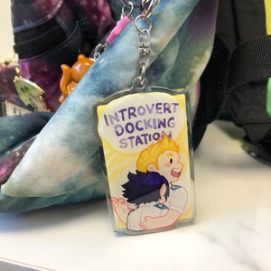 Charms 3 X 2 Introvert / Extrovert Chibis - Etsy