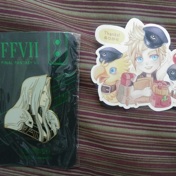 Final Fantasy VII Remake / FF7R - Hard Enamel Pin - Etsy