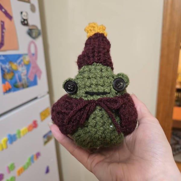 Wizard Frog Crochet Pattern Bundle / Chunky Crochet Wizard Mage / US ...