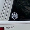 Customizable Overland SUV Adventure Window Sticker Decal - Etsy