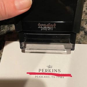 Vintage Floral Library Stamp or Book Stamp From the Library - Etsy