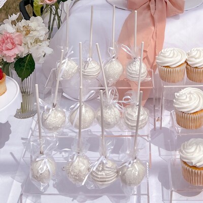 Cake Pops: Blue Baby Shower Cake Pops Made to Order With High - Etsy