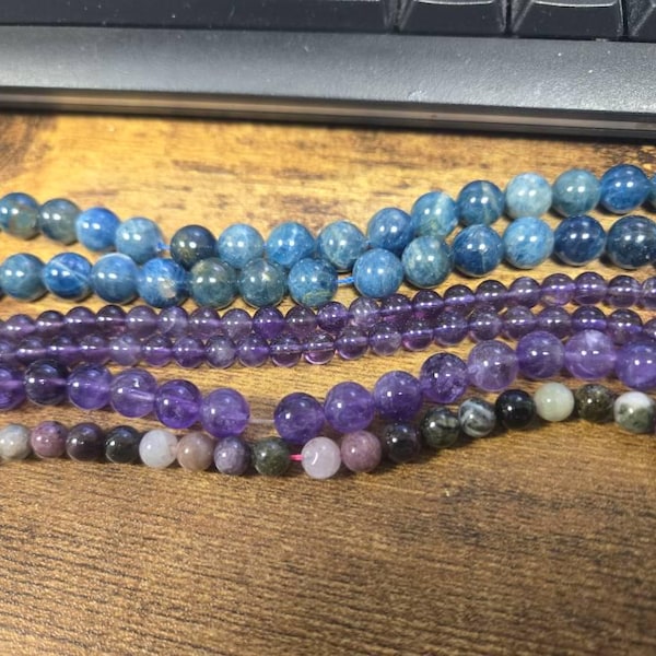 Rare 5-6MM Afghanistan Hackmanite UV Reactive Fluorescent Beads Genuine ...