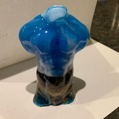 Male Torso Body Shape Mold for Resin Crafting, High Gloss Finish, Shiny ...