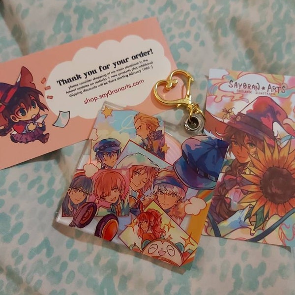 Persona Acrylic CD Charms - Etsy