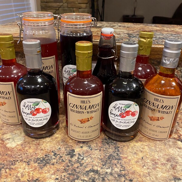 Custom Elderberry Syrup Labels, Printed Elderberry Syrup Stickers ...