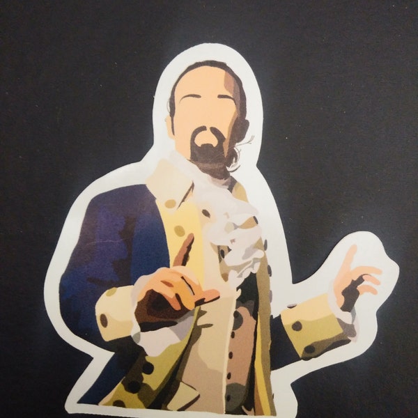 Hamilton Inspired Sticker Pack | Waterproof | 6 Pack or Individual ...