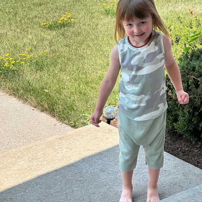 Baby or Child TANK TOP SEWING Pattern Pdf 9 Sizes Easy Sewing Pattern ...