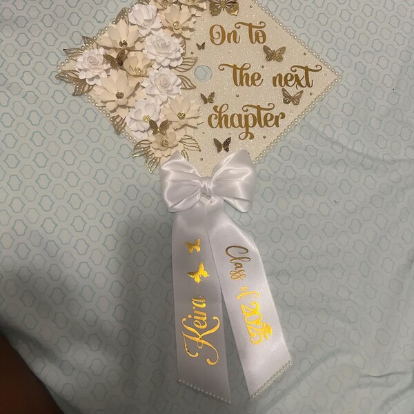 Nurse Grad Cap Topper, Customizable Healthcare, Graduation Cap, Nurse ...