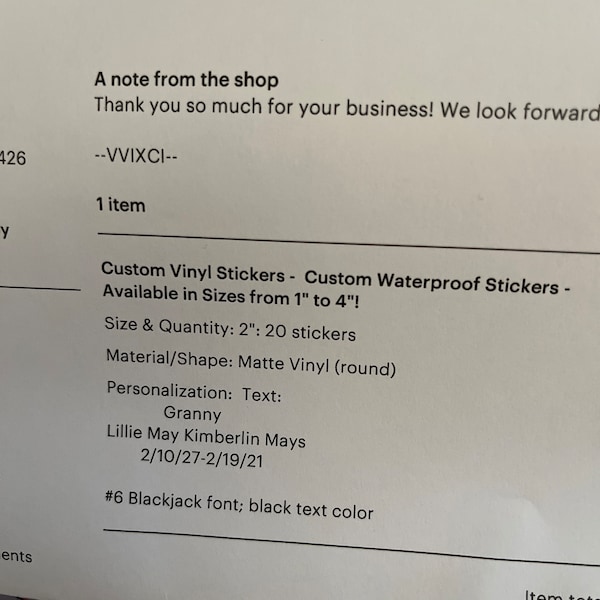 Custom Vinyl Stickers - Custom Waterproof Stickers - Available in Sizes ...