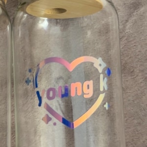 Custom K-pop Kpop Holo Decal Vinyl Lightstick Sticker - Etsy