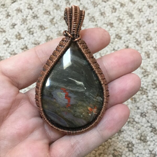 TUTORIAL Pendulum Pendant Wire Wrapped Jewelry Pattern Circle, Oval ...