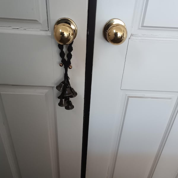 Witch Bells Wreath, Witch Bells for Door, Witch Bells Wind Chime, Door ...