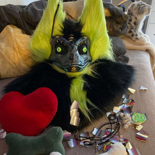 Fursuit Mask, Raptor Mask - Etsy