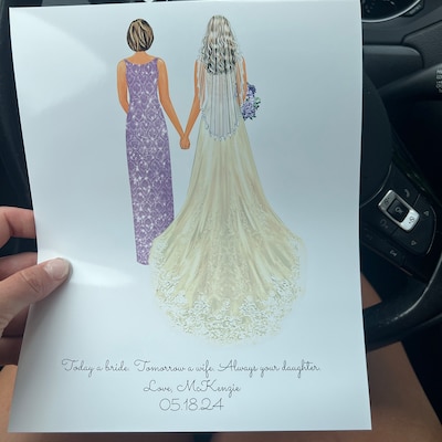 Personalized Mom Baby Portrait Art Family Portrait Art, Mother's Day ...